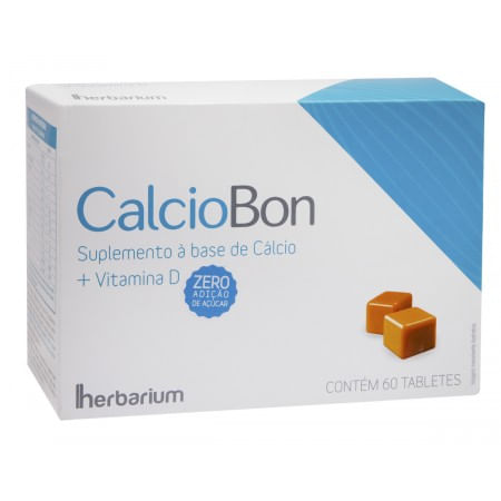 Calciobon 500Mg Com 60 Tabletes Mastigáveis - Sabor Leite | Drogafuji ...