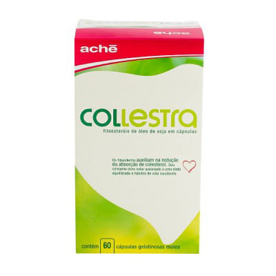 Collestra 650Mg Caixa Com 60 Cápsulas - Drogafuji