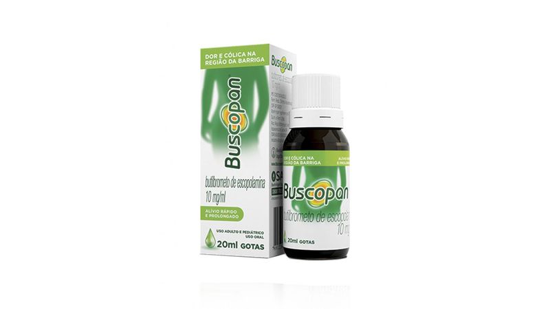 Buscapina Gotas DOR ABDOMINAL, DOR BARRIGA, BUSCOPAN COMPOSTO,