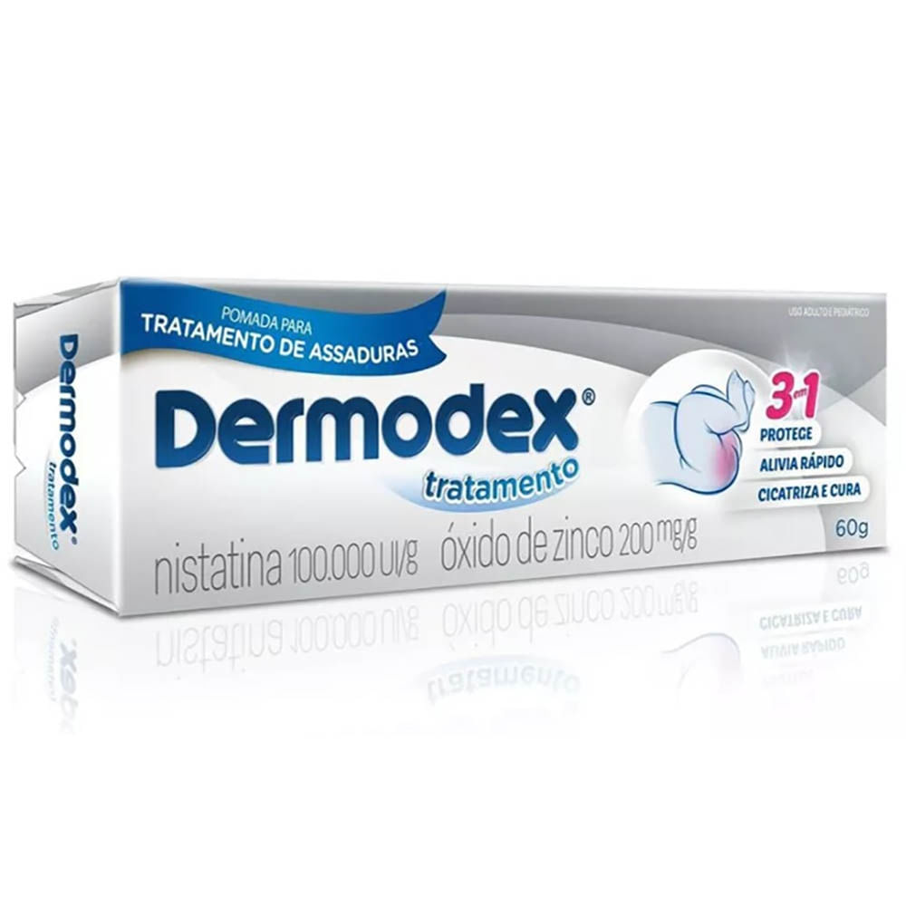 Dermodex Prevent 100,000Ui/G + 200Mg/G Pomada Dermatológica Bisnaga Com ...