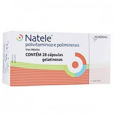 Natele Caixa Com 28 Cápsulas Gelatinosas | Drogafuji - Drogafuji