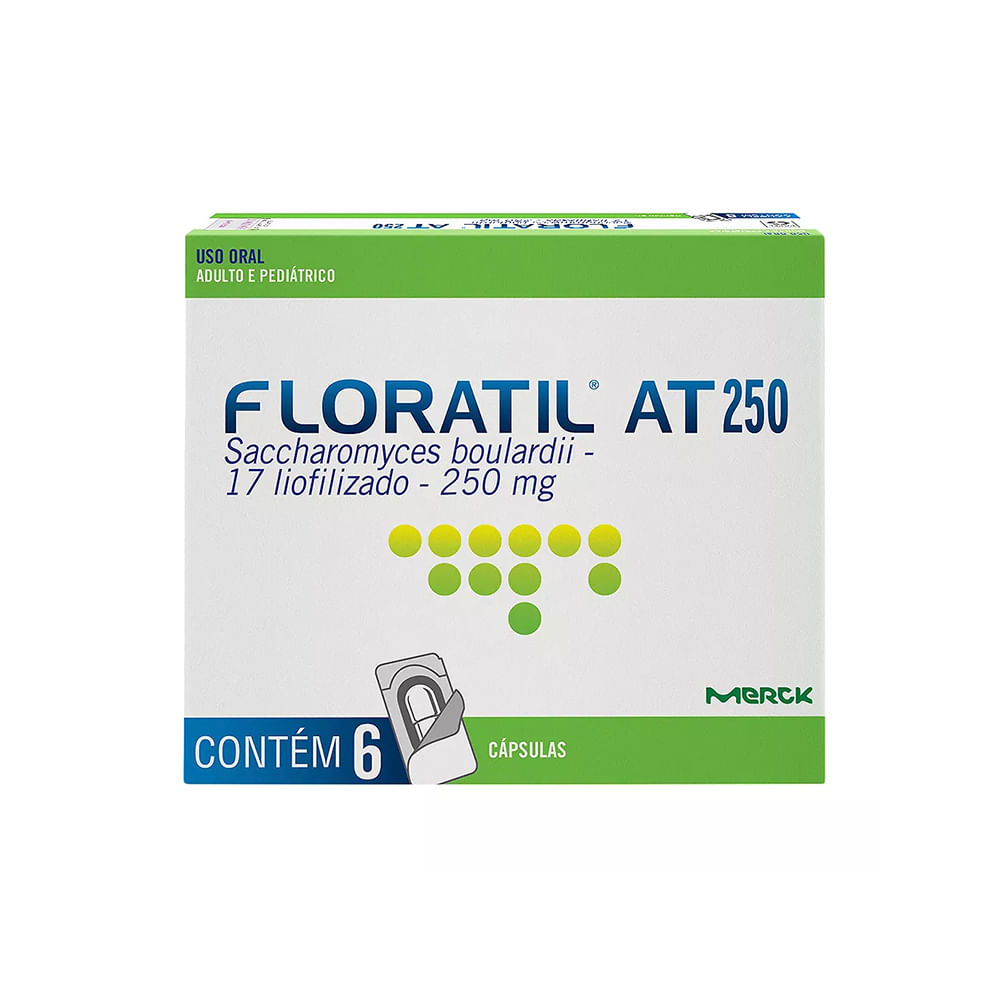 Floratil At 250Mg 6 Cápsulas | Drogafuji - Drogafuji