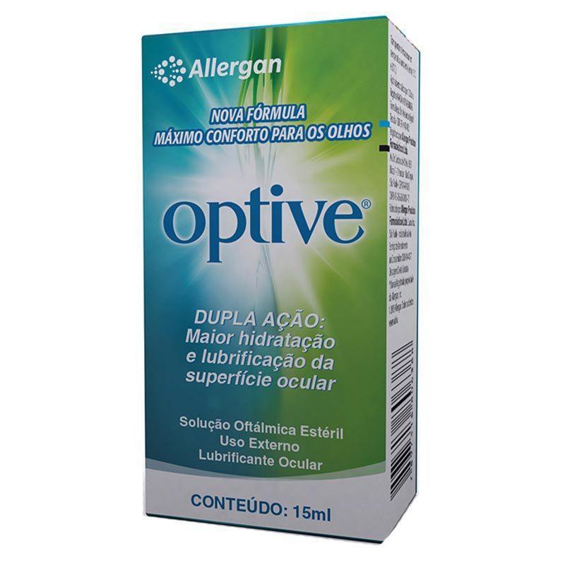 Colírio Optive Solução Oftálmica 15ml | Drogafuji - Drogafuji