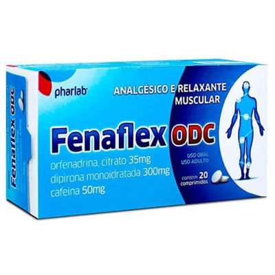 Fenaflex ODC 20 Comprimidos - Drogafuji