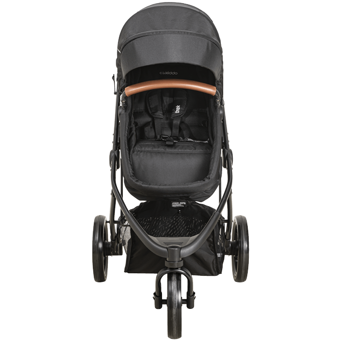 Carrinho Kiddo 3 rodas Trek Preto | Drogafuji - Drogafuji