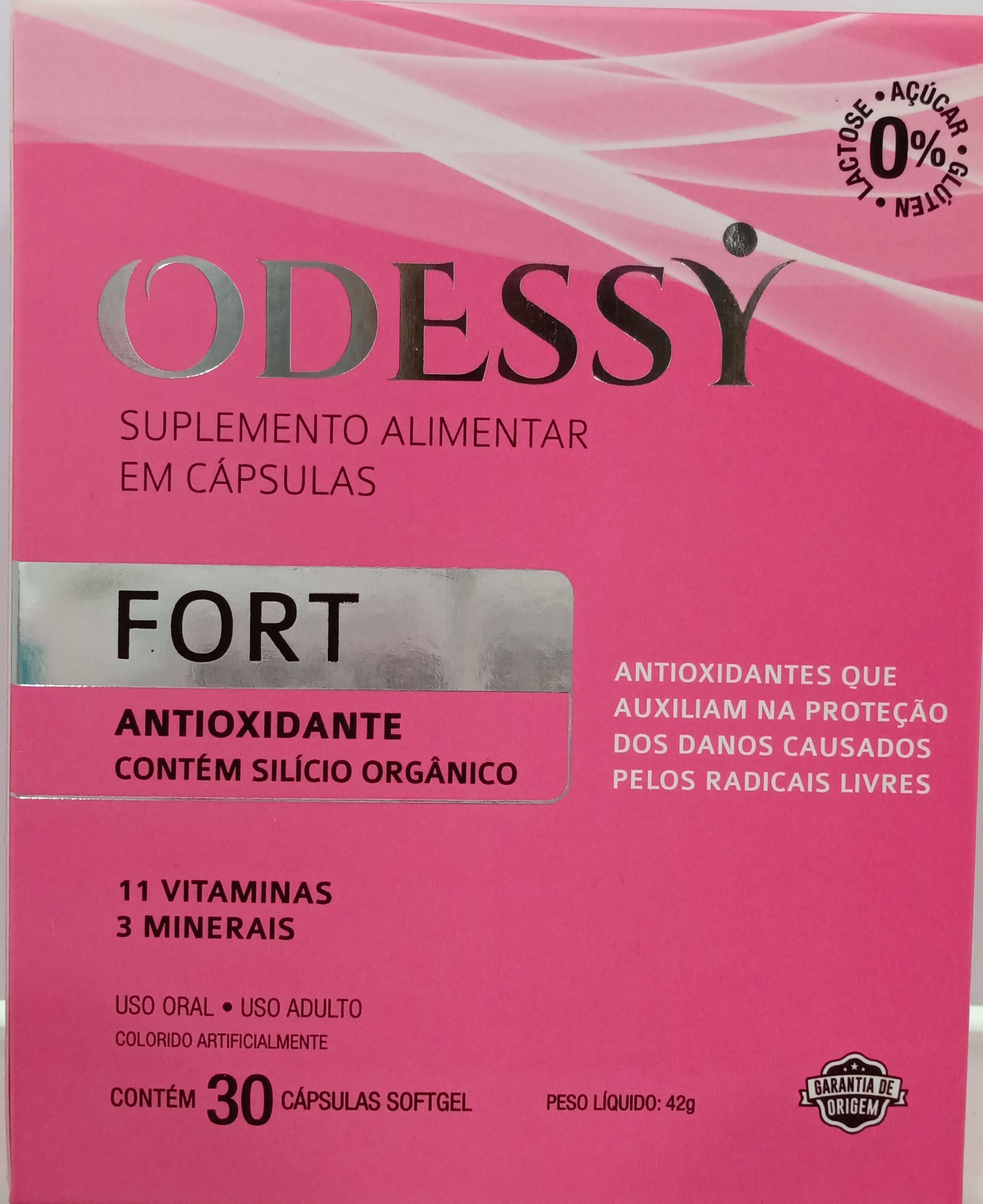 ODESSY FORT 30 CÁPSULAS SUPLEMENTO ALIMENTAR | Drogafuji - Drogafuji